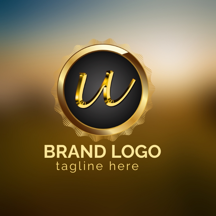 U BRAND LOGO Template | PosterMyWall