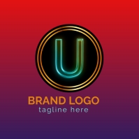 U Logo Template | PosterMyWall