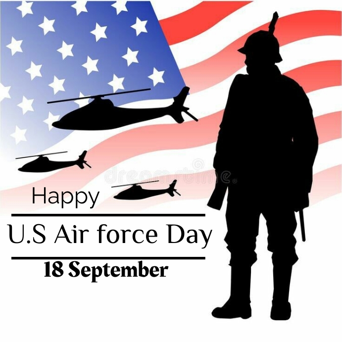 U.s Air force day instagram post Template | PosterMyWall