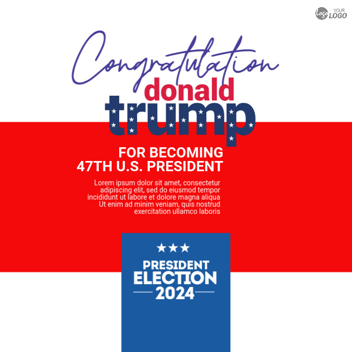 Copy of U.S. President Election Wish Post | PosterMyWall