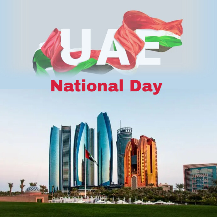 UAE National Day Template | PosterMyWall