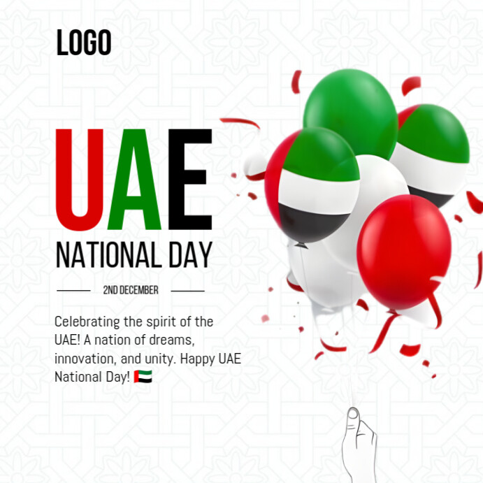 UAE National Day Template | PosterMyWall