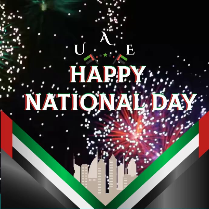 UAE NATIONAL DAY Template | PosterMyWall