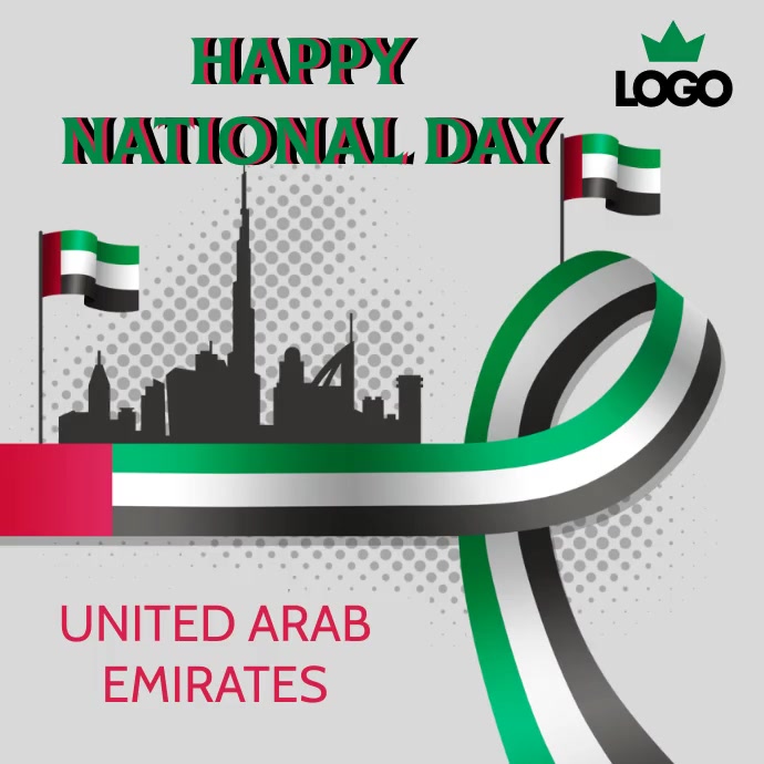 UAE NATIONAL DAY Template | PosterMyWall
