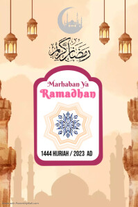 Ucapan puasa Ramadhan greeting Template | PosterMyWall