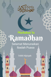UCAPAN PUASA RAMADHAN GREETING Template | PosterMyWall
