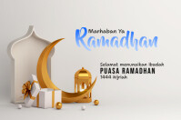 UCAPAN PUASA RAMADHAN Template | PosterMyWall