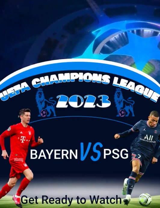 UEFA Champions league flyer template (1) | PosterMyWall