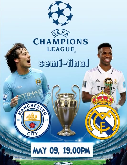 UEFA Champions league flyer template | PosterMyWall