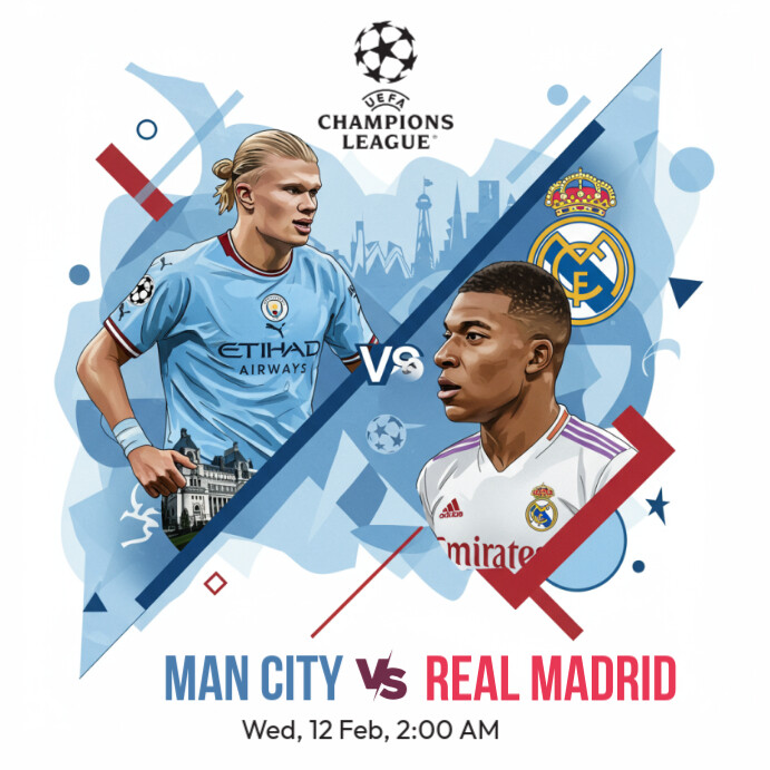 Copy of UEFA Champions League Instagram Post | PosterMyWall
