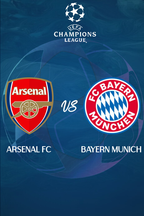 UEFA CHAMPIONS LEAGUE POSTER Template | PosterMyWall