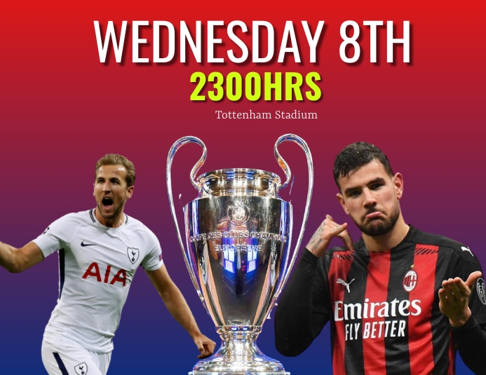 UEFA Template | PosterMyWall