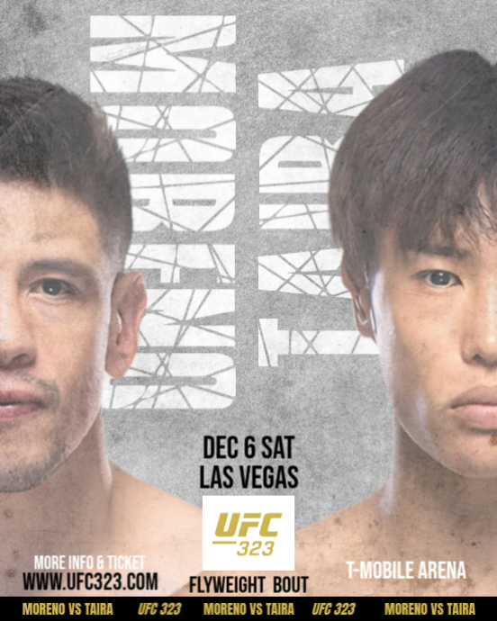 Ufc 323 : Brandon Moreno Vs Tatsuro Taira Flyweight Bout Instagram ...