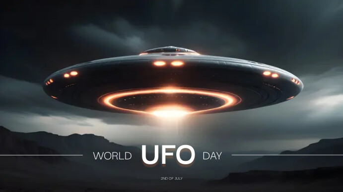 UFO Day Banner Template | PosterMyWall
