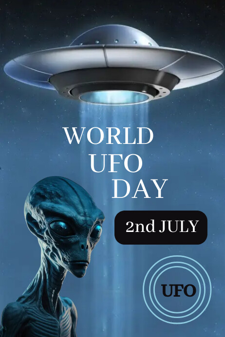 Copy of UFO POSTERS | PosterMyWall