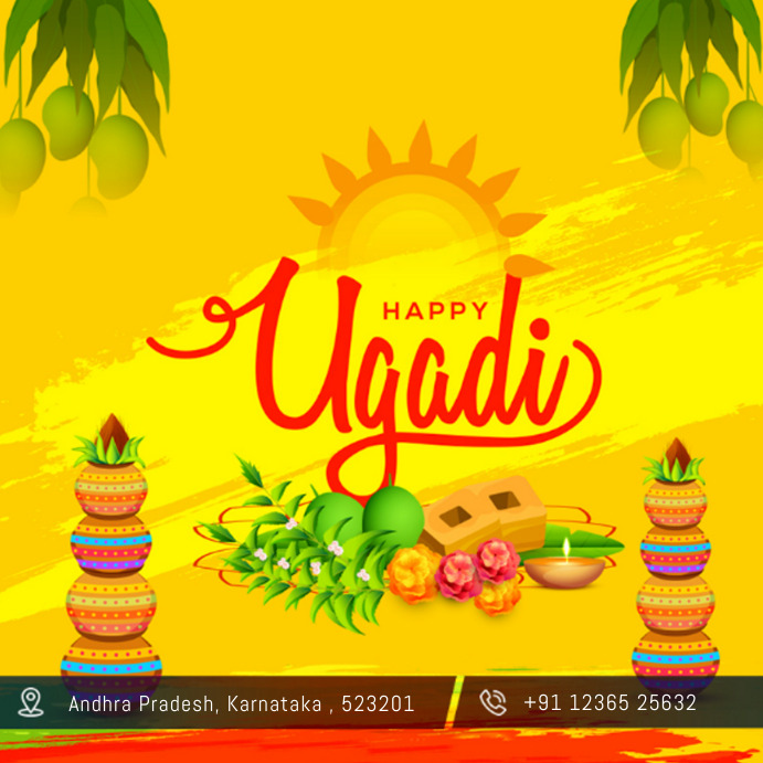 ugadi festival Template | PosterMyWall