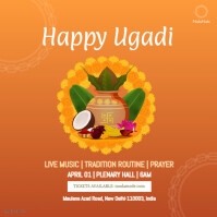 Ugadi Wishes Instagram Post Template | PosterMyWall
