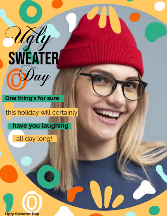 Ugly Sweater Day Template | PosterMyWall