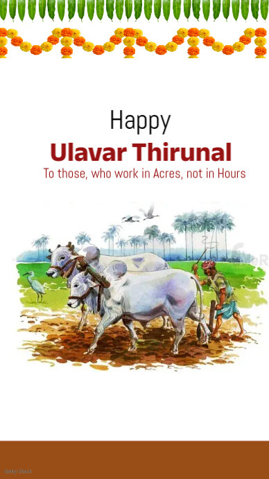 ulavar thirunal Template | PosterMyWall