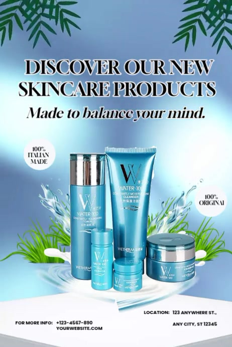 Plantilla de Ultimate Acne Care for Glowing Skin | PosterMyWall