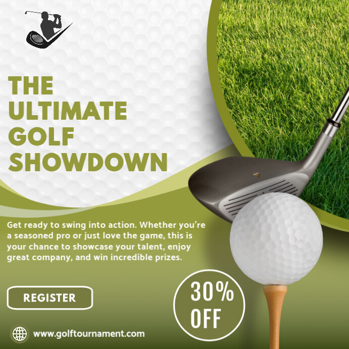 Ultimate Golf Tournament Template | PosterMyWall