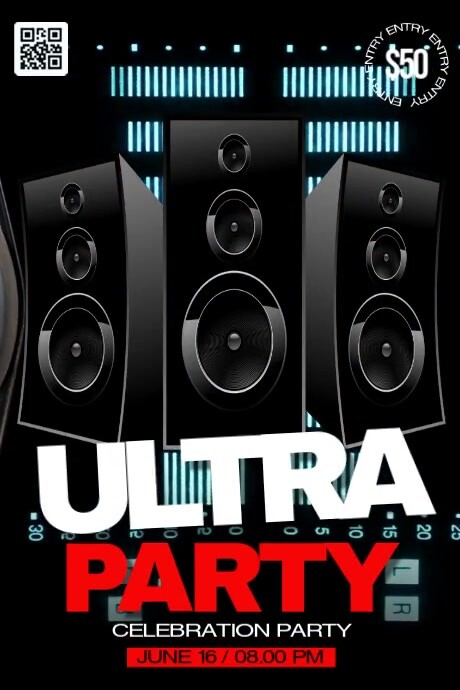 Copy of Ultra Night Party | PosterMyWall