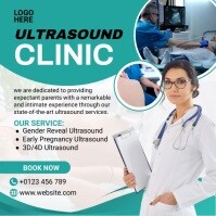 Ultrasound Clinic Template Ads | PosterMyWall