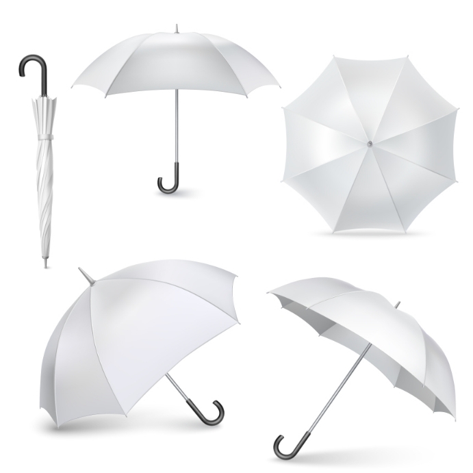 Umbrella illustration poster design Template | PosterMyWall