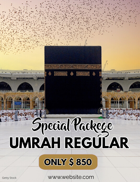 Copy of Umrah package template | PosterMyWall