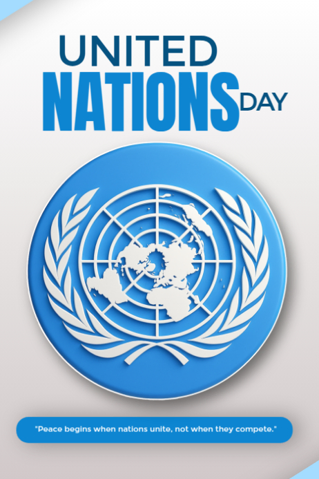 UN day, United nations, United nations day, UN Template | PosterMyWall