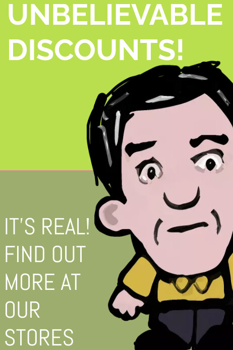 Unbelievable Discounts Template | PosterMyWall