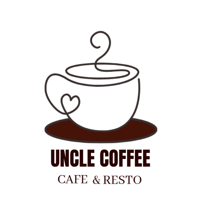 Copy of Uncle coffee logo | PosterMyWall