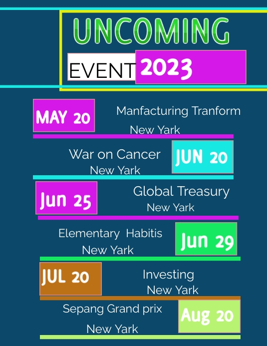 Copy of Uncoming event | PosterMyWall