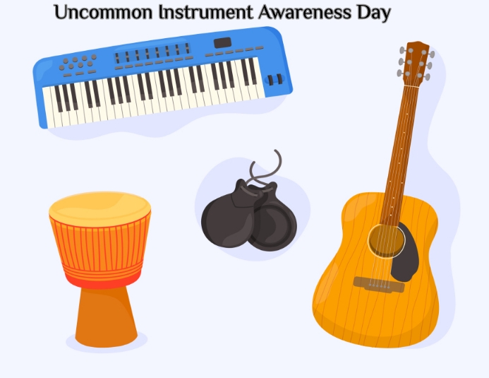 Uncommon Instrument Awareness Day design Template | PosterMyWall