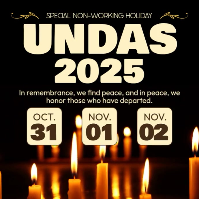 Undas 2025 Template | PosterMyWall