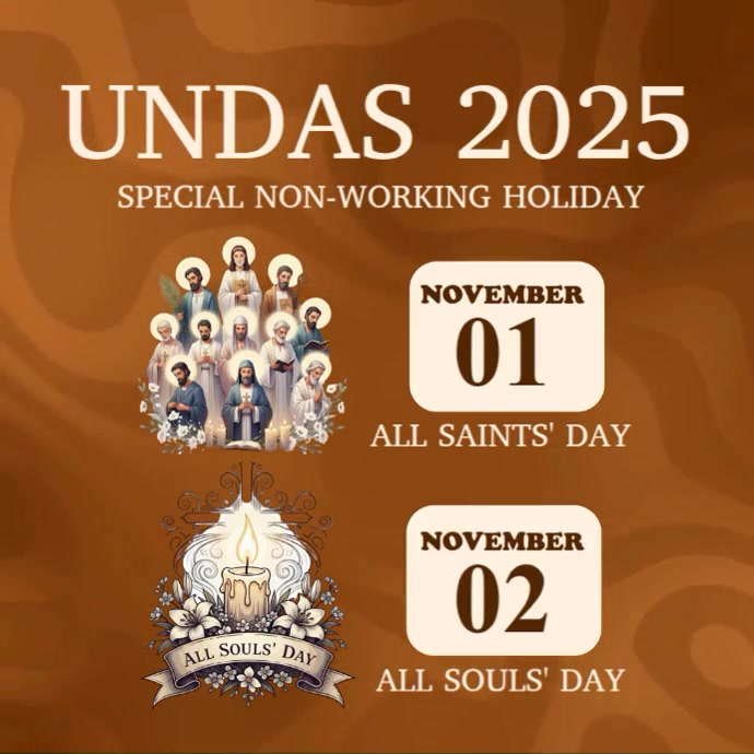 Plantilla de Undas Celebration 2025 | PosterMyWall