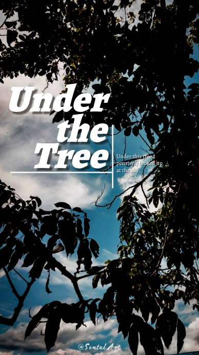 Under the Tree Template | PosterMyWall