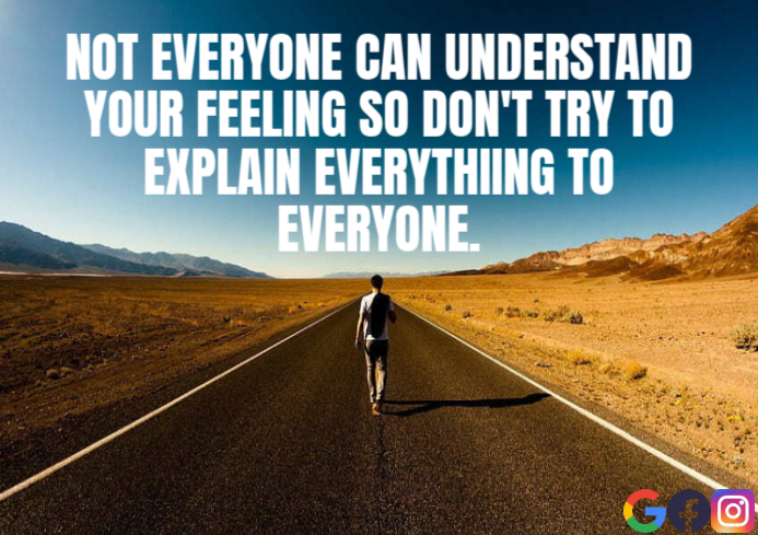 UNDERSTAND AND FEELING QUOTE TEMPLATE | PosterMyWall