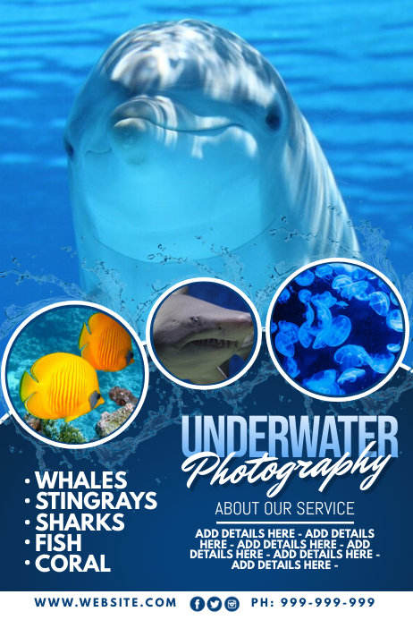 Underwater Photography Poster Template | PosterMyWall