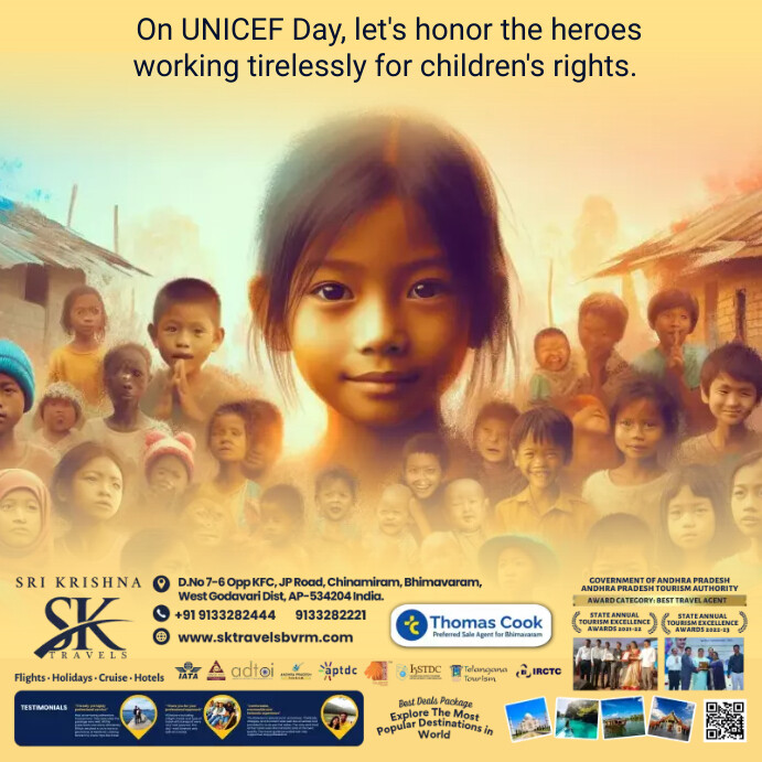 Copy of UNICEF Day, child's right, children, child, | PosterMyWall