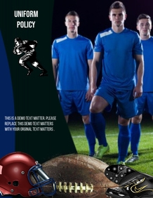 Customizable Design Templates for Uniform Policy | PosterMyWall