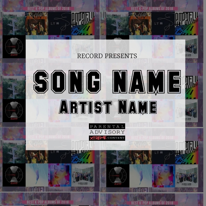 Unique Album Covers (1) Template | PosterMyWall