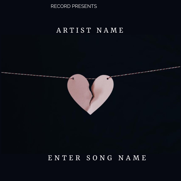 Plantilla de Unique Album Covers (19) | PosterMyWall