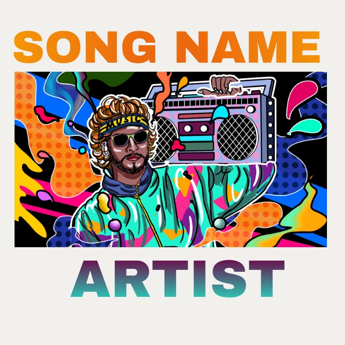 Unique Album Covers (21) Template | PosterMyWall