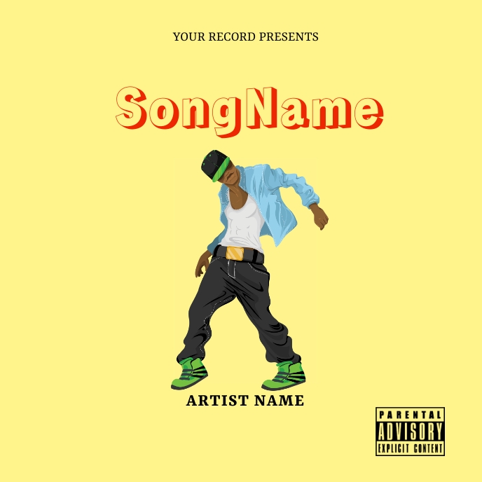 Plantilla de Unique Album Covers (22) | PosterMyWall