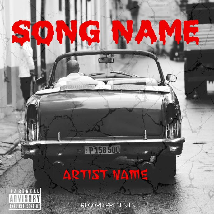 Unique Album Covers (24) Template | PosterMyWall