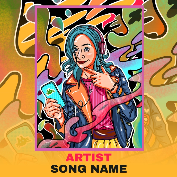 Unique Album Covers (27) Template | PosterMyWall