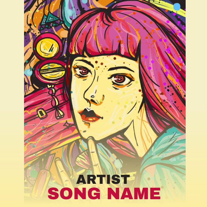 Unique Album Covers (30) Template | PosterMyWall