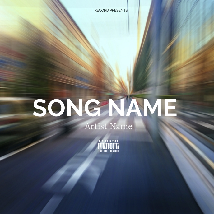 Unique Album Covers (33) Template | PosterMyWall