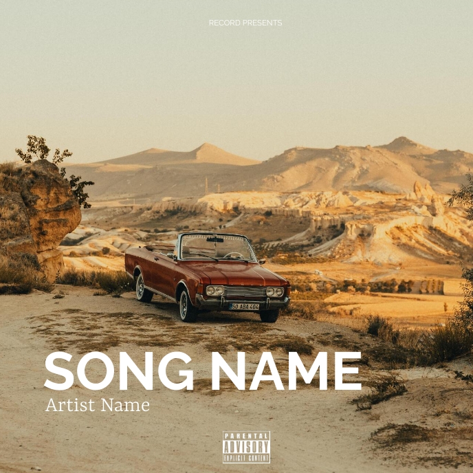 Unique Album Covers (37) Template | PosterMyWall